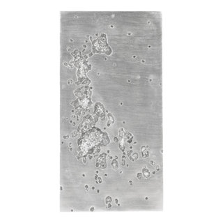 Splotch Wall Art, Silver, Rectangle - Contemporary - Wall Accents - by ...