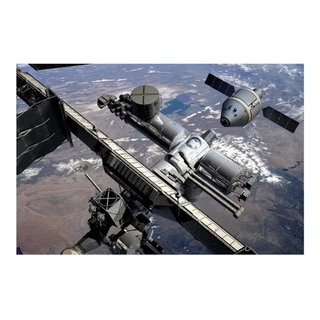 "Orion Preparing to Dock with ISS, Project Constellation" Print by NASA ...