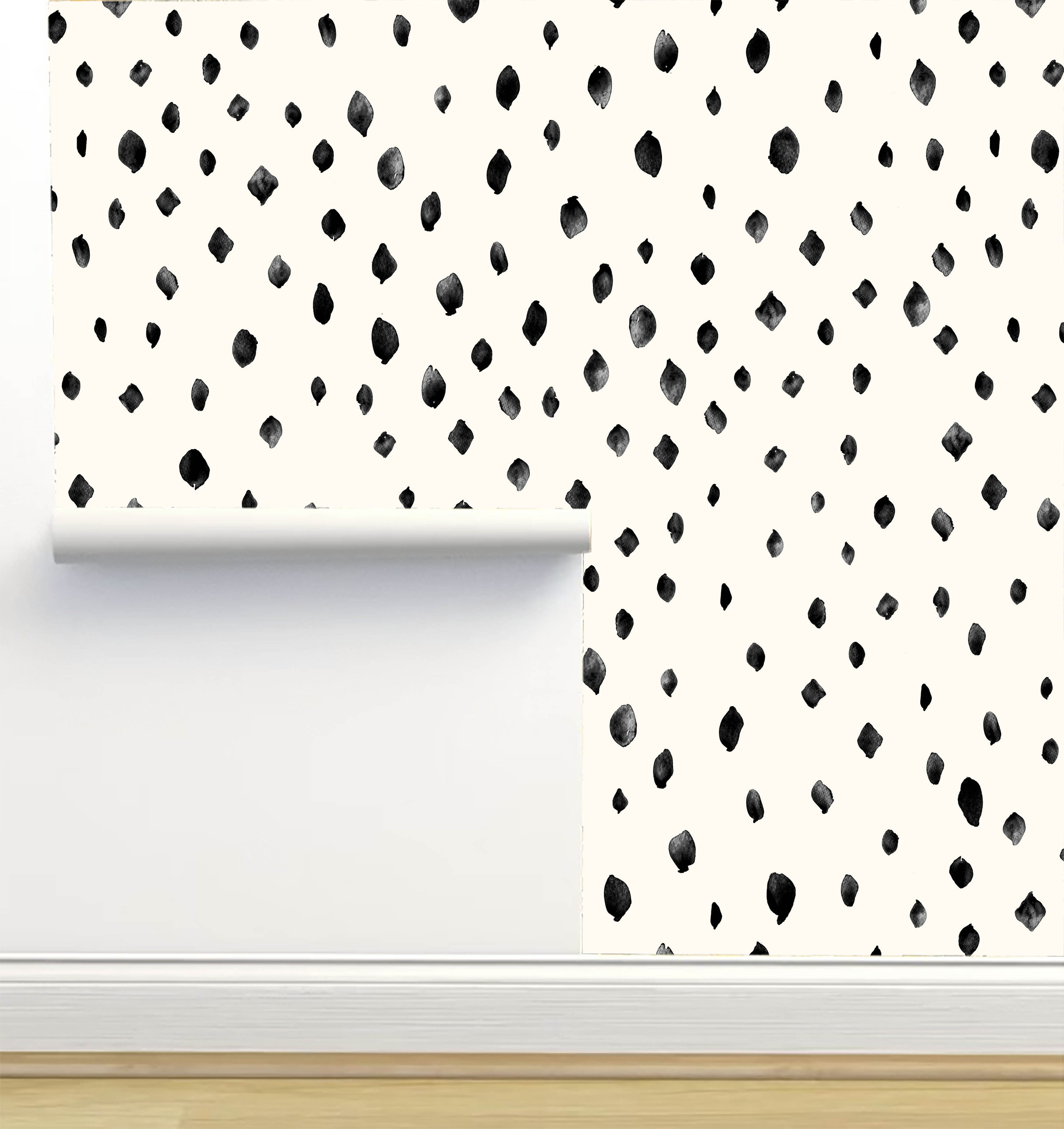 Ink Rain Wallpaper, 24"x72" - Contemporary - Wallpaper - by Limitless ...