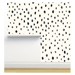 Ink Rain Wallpaper, 24"x72" - Contemporary - Wallpaper - by Limitless ...