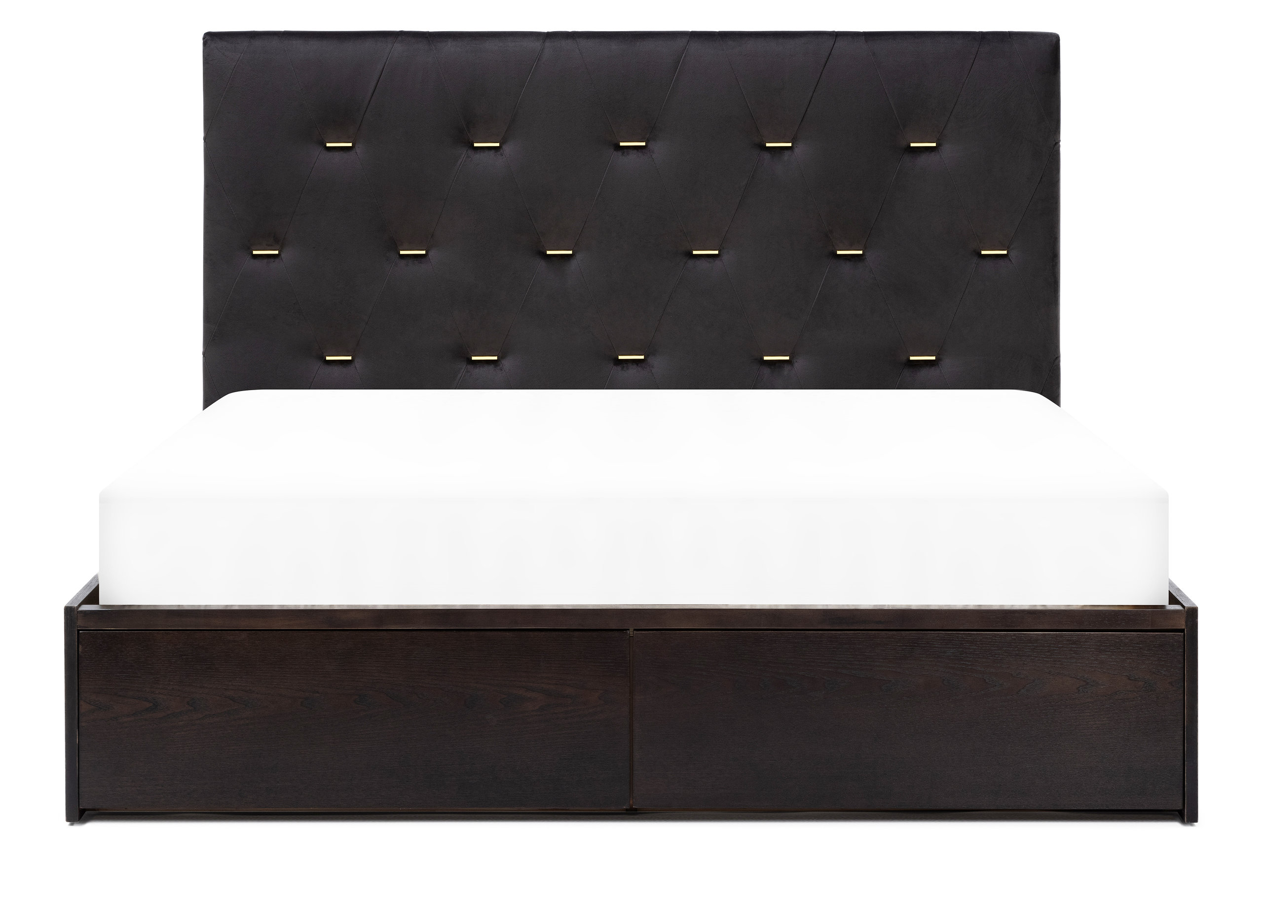 Diva Queen Bed - Transitional - Platform Beds - by LIEVO | Houzz