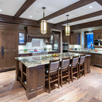 The Uplands - Rustic - Kitchen - Calgary - by Brenda Motter Interiors Ltd.