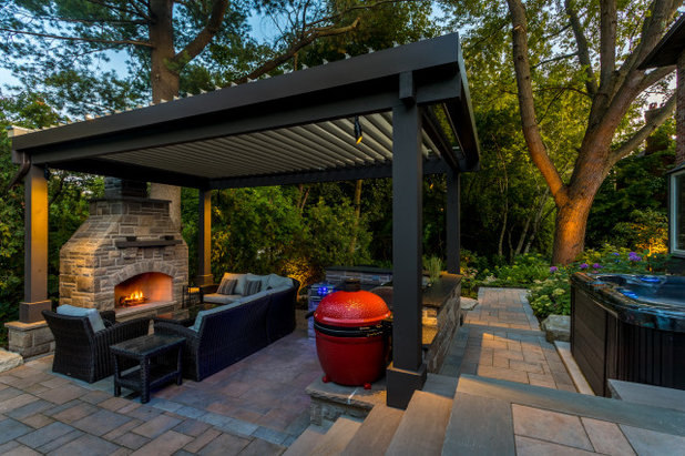 Patio of the Week: Sloped Yard Now an Entertainment Hub