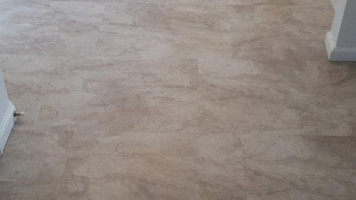 Real-World Photos of Coretec Plus Antique Marble Tile