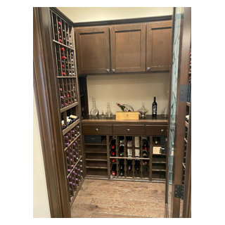 Wine Cellar VC-173: Knotty Alder with Espresso Stain - Wine Cellar ...