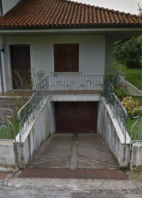 Riempimento rampa garage