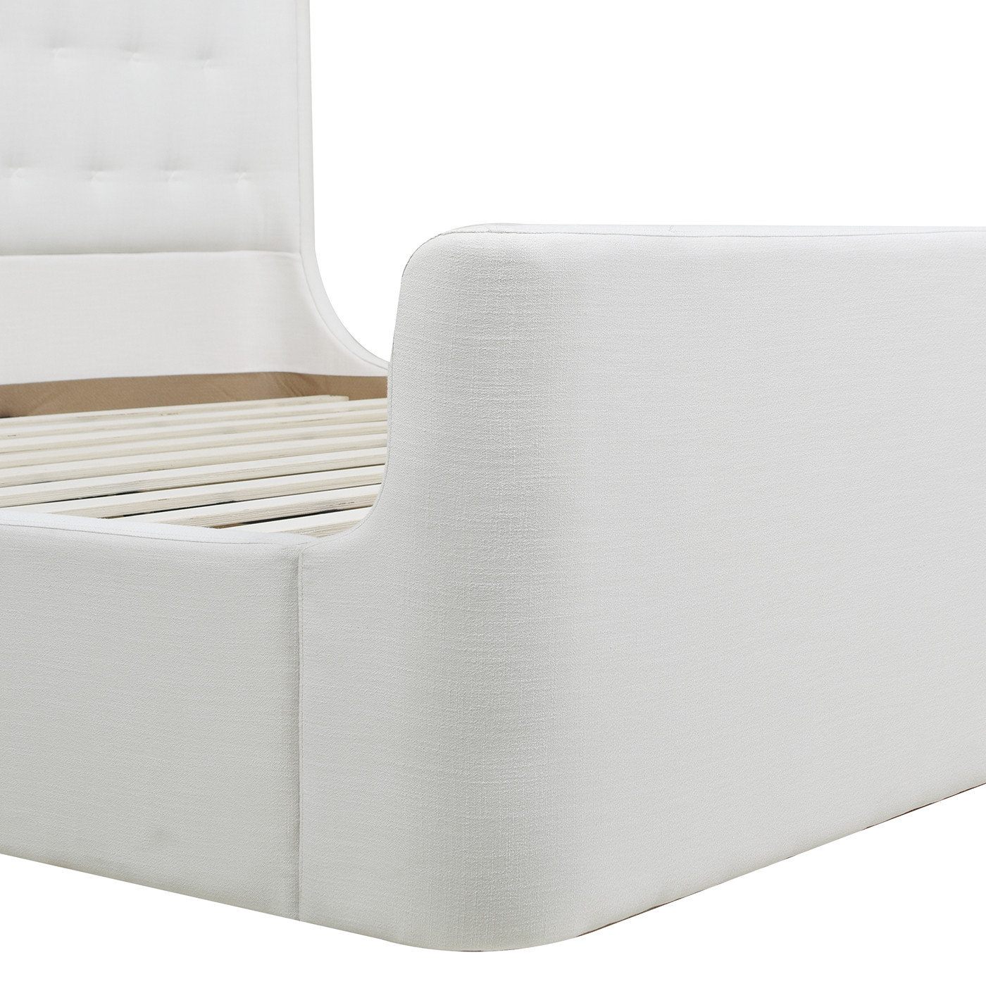 Brooks Contemporary Tufted Shelter Platform Bed, King - Transitional ...