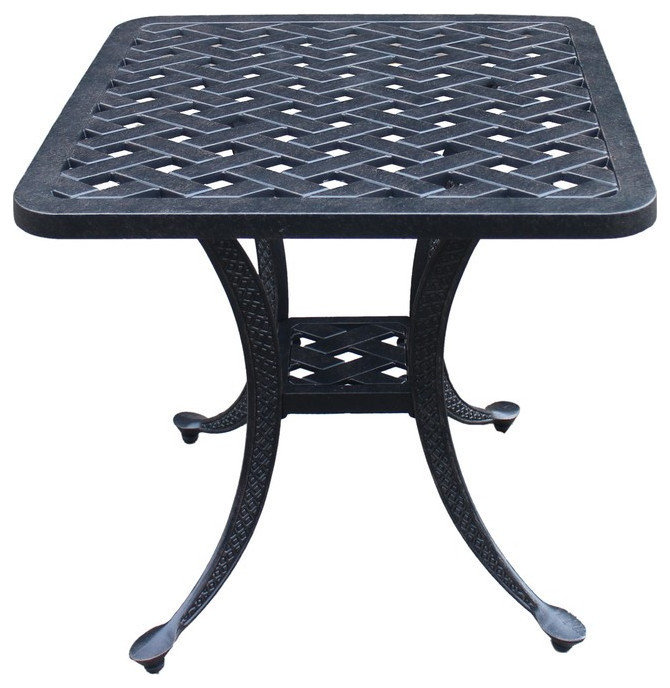 Carlsbad Cast Standard End Table - Traditional - Outdoor Side Tables ...