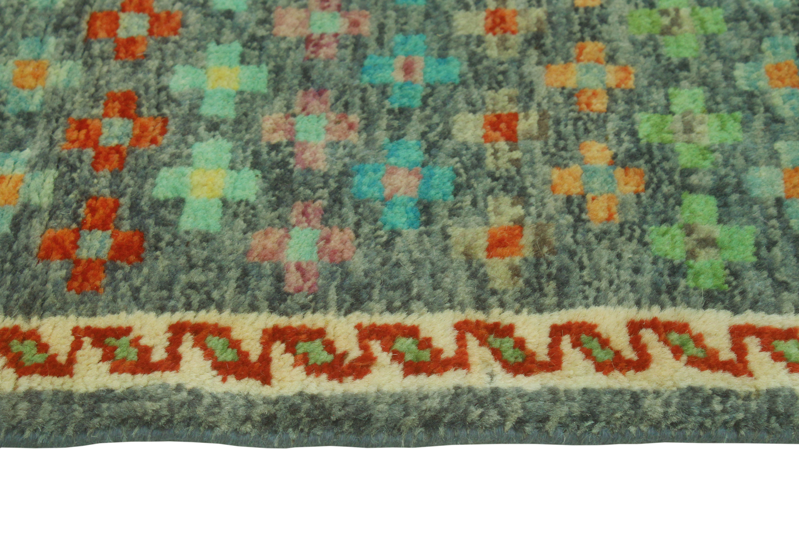 Balochi Adella Gray/Gold Rug, 5'3x8'2, 5'3x8'2 - Southwestern - Area ...