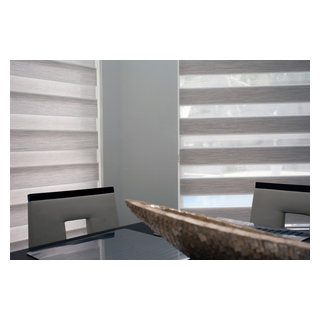 Shade by Jamie: Vertilux Neolux Dual Shades - Modern - Dining Room ...