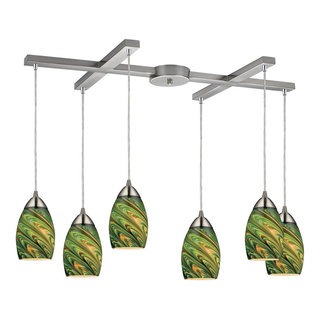 Mini Vortex 6-Light Pendant Light - Pendant Lighting - by Lighting ...