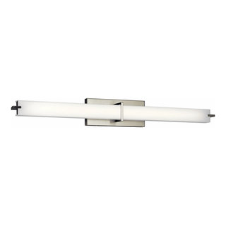 1 Light Linear Bathroom Light Fiture Approved for Damp Locations ...