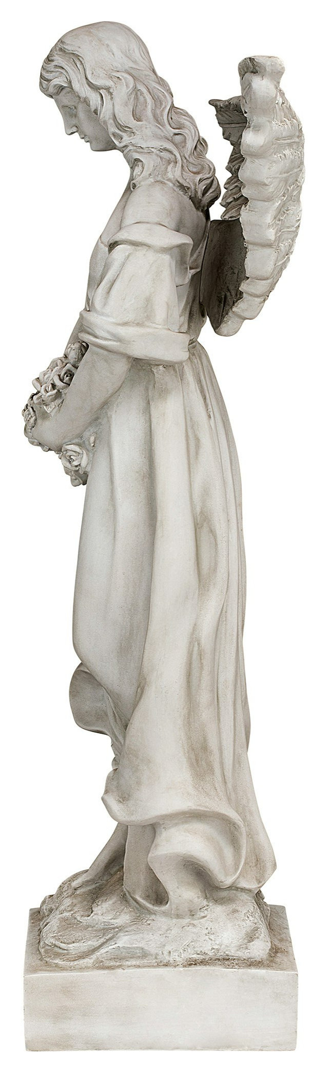 Morning Star Heavenly Angel Statue - Traditional - Garden Statues And ...