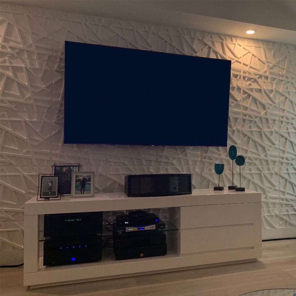 19.7"x19.7" Decorative 3D Wall Panels Textured 3D Wall Covering ...