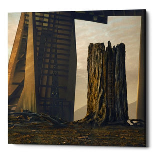 "Imperium" Giclee Canvas Wall Art, 26"x26" - Contemporary - Prints And ...
