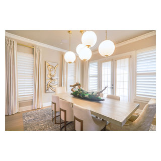 Light and Bright Dining Room - Transitional - Dining Room - Dallas - by ...