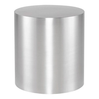 Jolene Silver Side Table - Contemporary - Side Tables And End Tables ...
