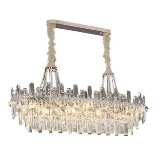 Gio Crystal Chandelier For Dining Room - Modern - Chandeliers - by ...