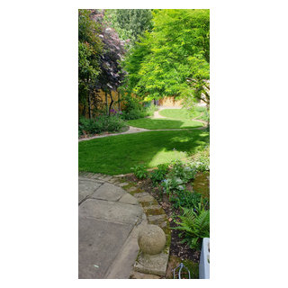 Chiswick Long Garden with Lawn Definition - Landscape - London - by ...
