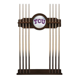 TCU Cue Rack, Navajo Finish - Contemporary - Game Table Accessories ...