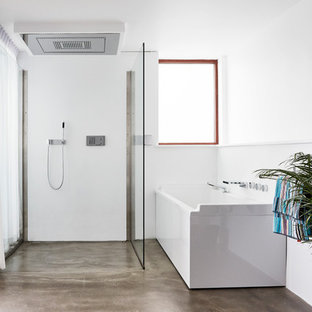 75 Beautiful Linoleum Floor Bathroom Pictures & Ideas - August, 2020 ...