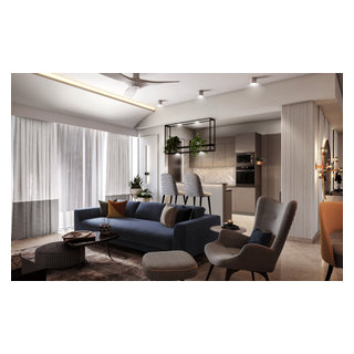 Parx Laureate, Noida - Modern - Family Room - Other - by MOSID | Houzz