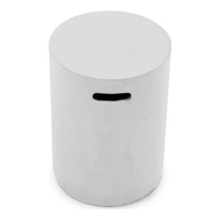 Cylinder Stool - Contemporary - Accent And Garden Stools - by Urbia | Houzz