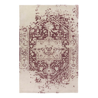 Surya Temple TML-1002 10'x14' Rug, Pale Pink/Khaki - Contemporary ...