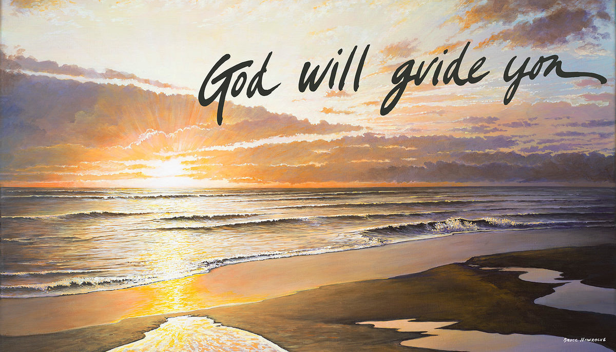 God Will Guide You, 36x24 - Beach Style - Prints And Posters - by South ...