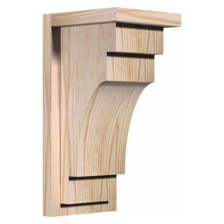 Mediterranean Corbel w/Backplate, 8"Dx16"H - Transitional - Corbels ...