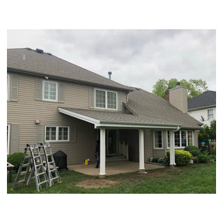 North Aurora - Over Hang Back Porch Area - Porch - Chicago - by CK ...