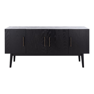 Safavieh Couture Doderick Mid-Century Media Stand - Midcentury ...