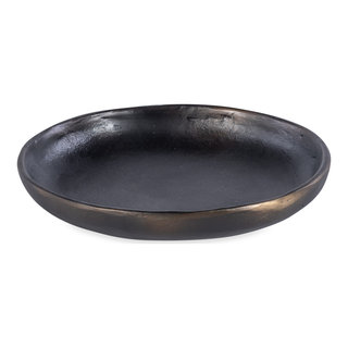 Smooth Cast Metal Plate Small - Industrial - Decorative Plates - by ...