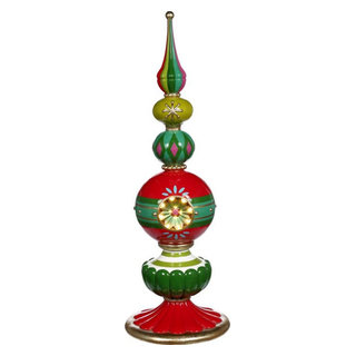 Mark Roberts Christmas 2023 Green & Red Topiary Finial 49 ...