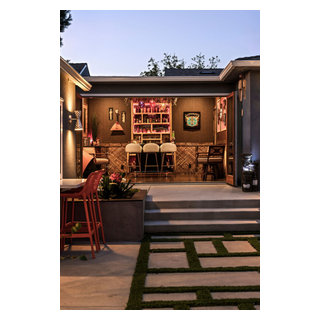 Tropical Modernism - ADU, Backyard remodel and an Addition in Burbank ...