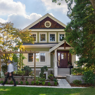 75 Beautiful Craftsman Split-Level Exterior Home Pictures & Ideas ...