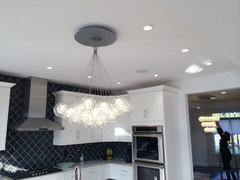 Lighting in large open space