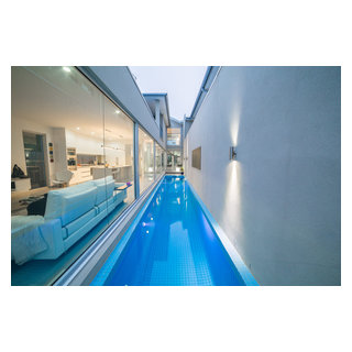 Altona Lap Pool - Modern - Pool - Melbourne - by Dolphin Pools | Houzz