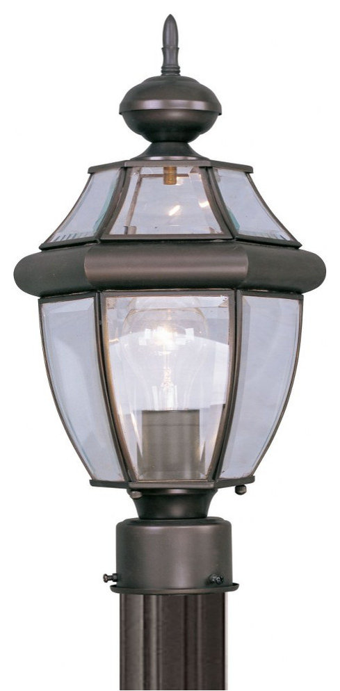 Livex Lighting 2153-07 Monterey - One Light Outdoor Post Head ...