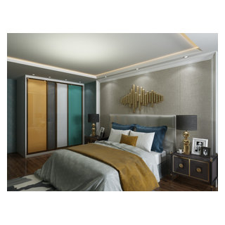 Home Inspiration - Modern - Bedroom - Chennai - by Saint-Gobain Glass ...