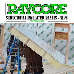 RAYCORE STRUCTURAL INSULATED WALL ROOF PANEL SIPS - Project Photos ...