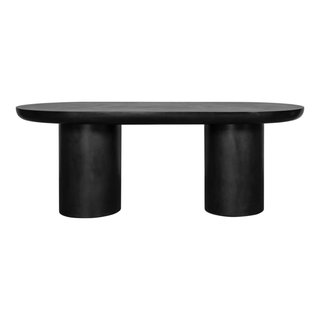 Rocca Indoor Outdoor Dining Table - Transitional - Outdoor Dining ...