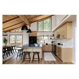 Scandinavian Mountain in Lake Tahoe - Transitional - Kitchen ...