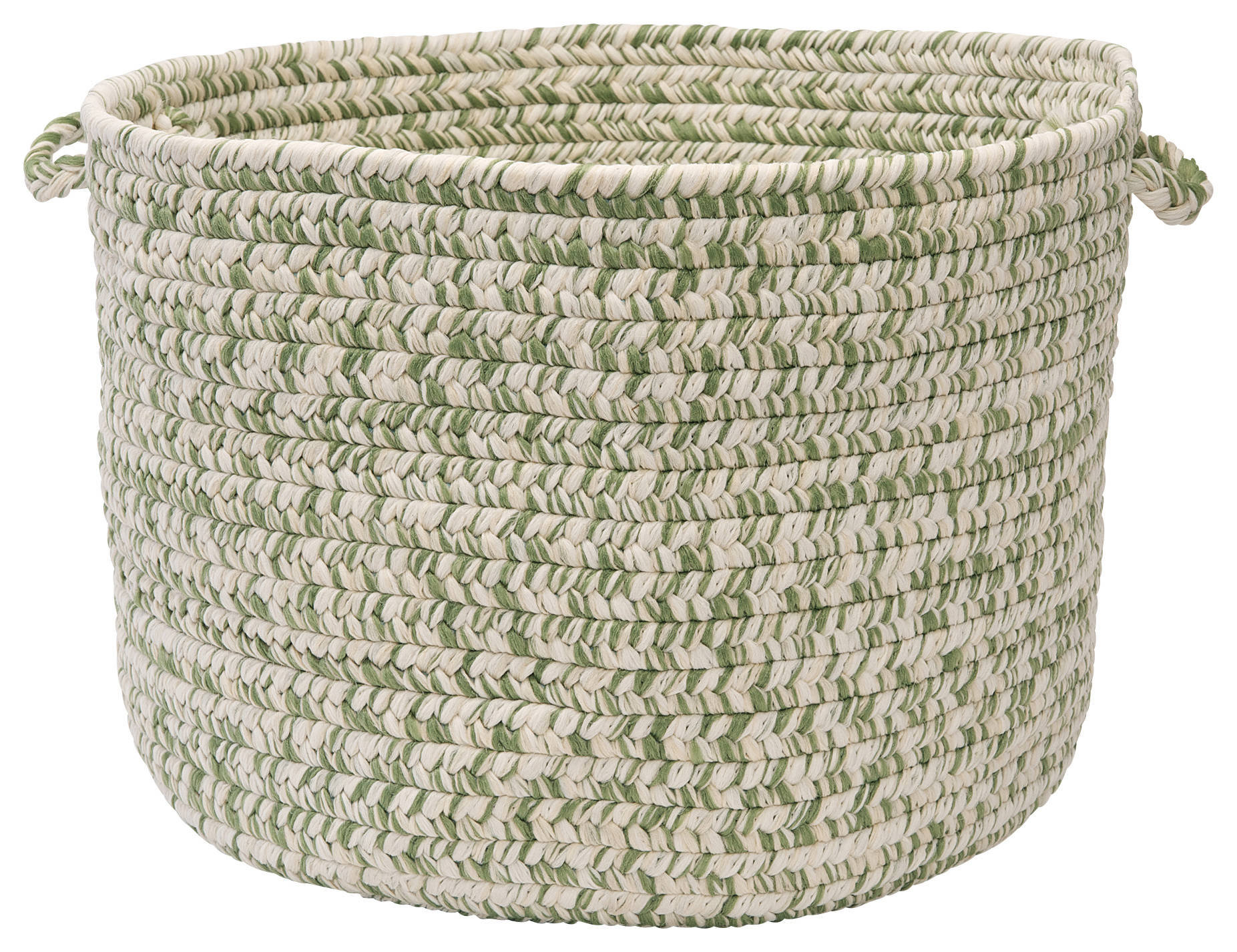 Colonial Mills Basket Catalina Seafoam Round, 14"x14"x10 ...