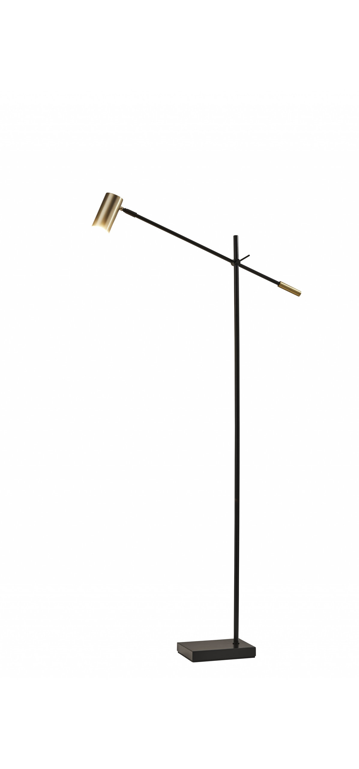 63" Black Task Floor Lamp - Transitional - Floor Lamps - by VirVentures ...