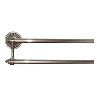 Tuscany Bath 24" Double Towel Rod - Modern - Towel Bars - by Knobs and ...