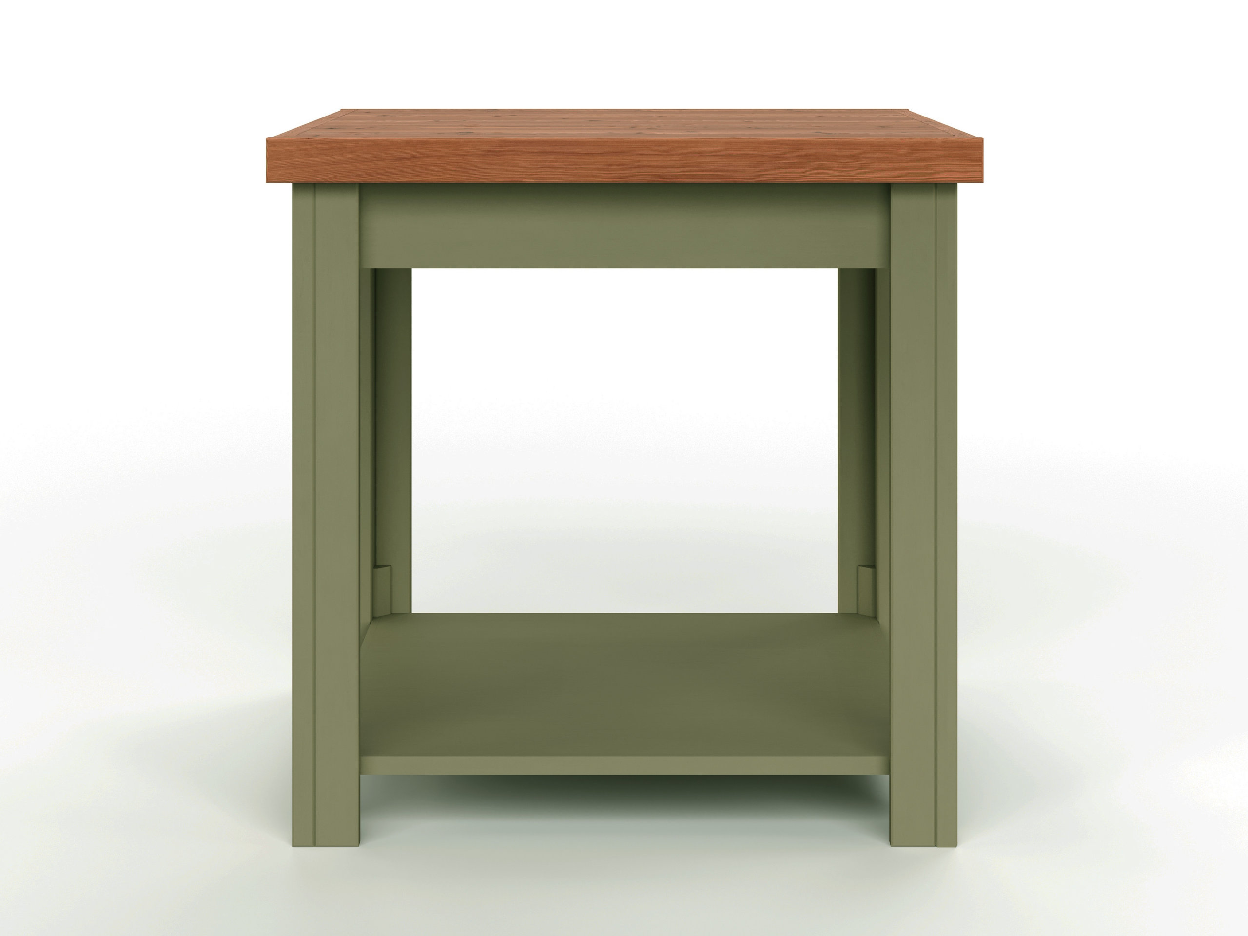 Legends Home Vineyard 24" Side Table, Sage Green and Fruitwood ...