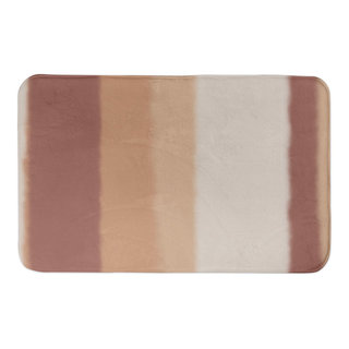 Watercolor Stripes 34x21 Bath Mat, 34x21 - Contemporary - Bath Mats ...