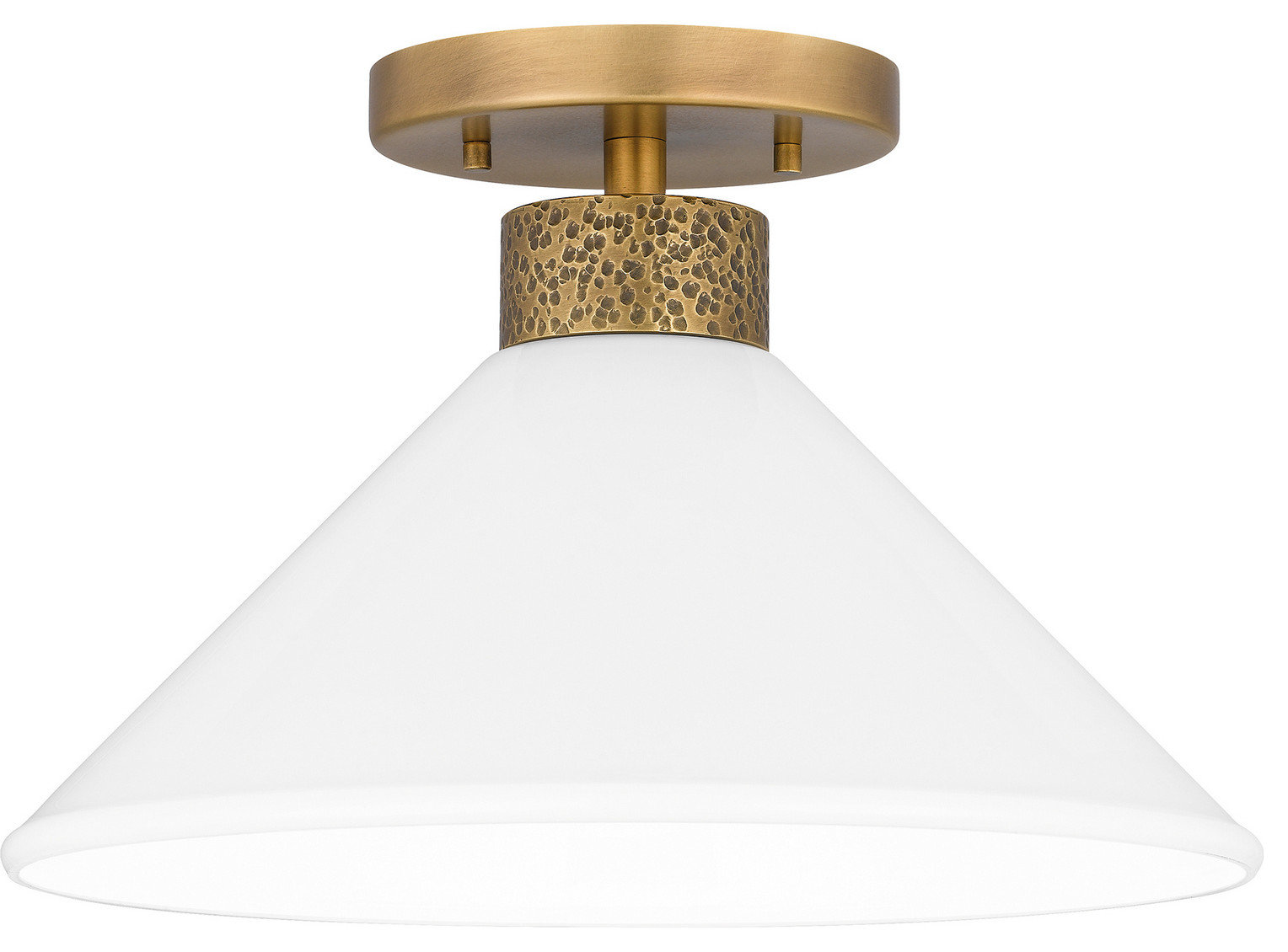 Quoizel-QSF5614WS-One Light Semi Flush Mount, Quoizel Semi-Flush Mount ...