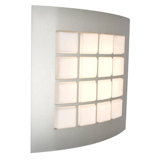 Quad 1 Light Wall Sconce, Silver - Transitional - Outdoor Wall Lights ...